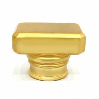China Fashion Geometry Shaped Metal Perfume bottle cap for sale