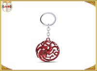 China Custom Zinc Alloy Retractable Key Chain Ring with Laser Engraved Logo - 1000pcs MOQ, 15-Day Production for sale