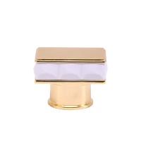 China SGS Perfume Spray Caps Square Stainless Steel 28.5*40mm for sale