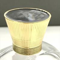 China Custom Zamac Perfume Cap 37x37x30mm with OPP Bag Blister Carton Box for sale
