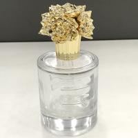 China Custom Zamac Perfume Cap 10000pcs MOQ Gold Silver Colorful Aroma Topper for Bottle for sale