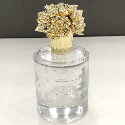 China Custom Zamac Perfume Cap 10000pcs MOQ Gold Silver Colorful Aroma Topper for Bottle for sale