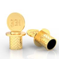 China Customized Zamac Perfume Cap Acceptable OEM/ODM Logo 10000pcs 58.5g for sale