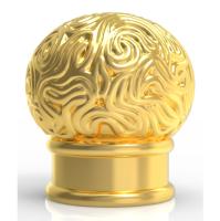 China Die Casting Creative Zamak Perfume Cap For Efficient And Fast Express Delivery for sale