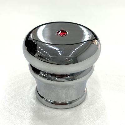 China Custom Zamak Perfume Caps Glossy Surface Die Casting 10000pcs MOQ for sale