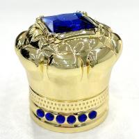 China Zamak Perfume Caps For Luxury Perfume Bottles Round / Square / Rectangle / Other for sale