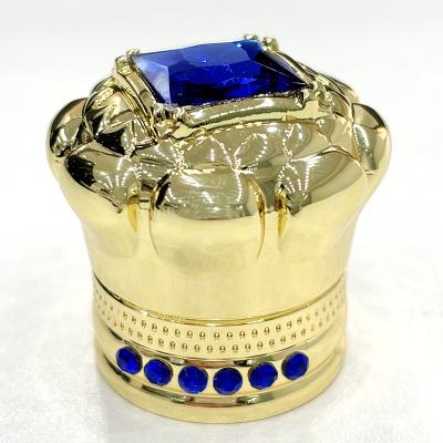 China Zamak Perfume Caps For Luxury Perfume Bottles Round / Square / Rectangle / Other for sale