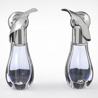China Customized Logo Zamac Fragrance Cap For Customized Perfume Packaging for sale