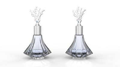 China Elegant Zamac Perfume Lid For Bottle Cap OEM / ODM Service Available for sale