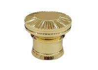 China Fashionable Silver Gold Screw Cap Perfume Bottle Caps Customized Perfume Lids for sale