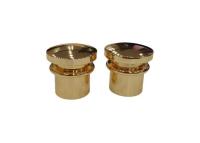 China Custom Zinc Alloy Perfume Cap Zamak Perfume Bottle Cap 0.30mm Wall Thickness ±0.01mm Accuracy for sale