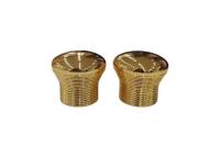 China Zinc Alloy Perfume Bottle Caps Shiny Surface 20mm Custom OEM for Glass Perfume Bottles for sale