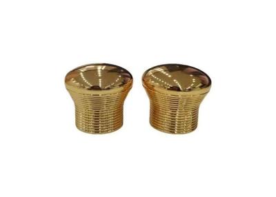 China Zinc Alloy Perfume Bottle Caps Shiny Surface 20mm Custom OEM for Glass Perfume Bottles for sale
