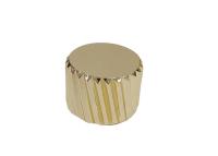 China Custom Zinc Alloy Round Perfume Bottle Caps 20mm Gold Finish for Glass Bottles for sale