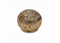 China Customized Irregular Surface Zamak Perfume Caps Glass Perfume Bottle Tops for sale