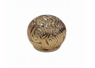 China Customized Irregular Surface Zamak Perfume Caps Glass Perfume Bottle Tops for sale