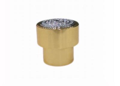 China Custom Zamak Perfume Caps T Shape Shiny Finish for Glass Bottle Closures 20mm for sale