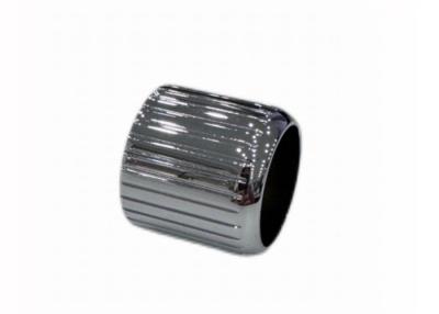 China Silver Customized Size Perfume Bottle Caps Zamak Tops For High-end Package for sale