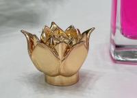 China Zinc Alloy Floral Perfume Bottle Caps Eco Friendly Custom Size 20mm for sale