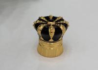 China Zinc Alloy Hexagonal Shape Perfume Bottle Caps for Customized Color and Logo for sale