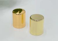 China Custom Zinc-Alloy Perfume Bottle Caps Eco-Friendly 20mm 24mm Gold Silver for sale