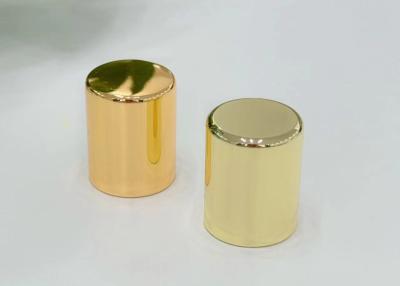 China Custom Zinc-Alloy Perfume Bottle Caps Eco-Friendly 20mm 24mm Gold Silver for sale