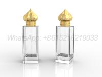 China Elegant Round Square And Rectangle Zamak Perfume Caps For Customized Designs for sale