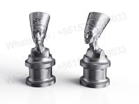 China Die Casted Gold / Silver Zamak Perfume Cap With Customized Design for sale