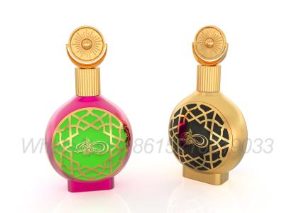 China Custom Zamak Perfume Caps Gold Silver Finish Die Casting 10000pcs MOQ for Luxury Fragrance Bottles for sale