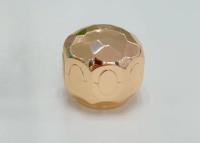 China Eco-Friendly Zinc Alloy Zamak Perfume Caps Gold Silver Rose Gold Custom Size for sale