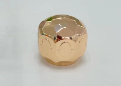 China Eco-Friendly Zinc Alloy Zamak Perfume Caps Gold Silver Rose Gold Custom Size for sale