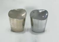 China Custom Zinc Alloy Perfume Bottle Caps Glossy Finish 10000pcs MOQ for sale