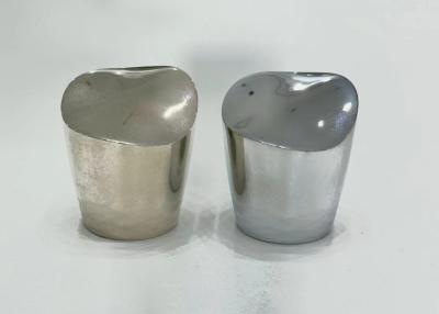 China Custom Zinc Alloy Perfume Bottle Caps Glossy Finish 10000pcs MOQ for sale