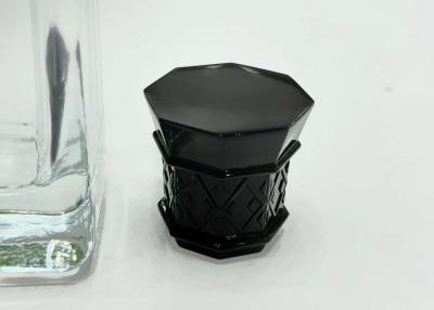 China High-End Shiny Surface Black Perfume Bottle Caps Customized Perfume Bottle Lids for sale