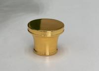 China Zinc Alloy Perfume Cap Gold Finish Custom Size for Fragrance Bottle Presentation for sale