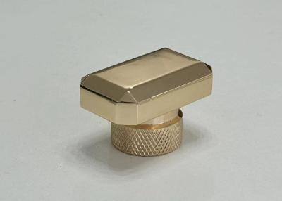 China Custom T-Shaped Zinc Alloy Perfume Cap for Standard Bottle Necks OEM for sale