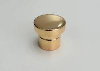 China Custom Gold Zinc Alloy Perfume Cap 20mm OEM Branding Personalization for sale