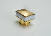 China Custom Zinc Alloy Perfume Bottle Caps T Shape Gold for Skin Care 20mm for sale