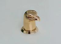 China Zinc Alloy Eagle-Shaped Metal Perfume Bottle Caps for Skin Care with Custom Logo 24mm for sale