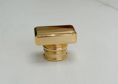 China Zinc Alloy T-Shaped Gold Zamak Perfume Caps for Custom Fragrance Packaging 22mm for sale