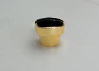China Customizable Irregular-Shaped Metal Perfume Cap Zamak Perfume Bottle Caps Lids for sale