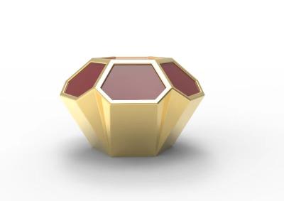 China Customized Logo Zamak Perfume Caps Zinc Alloy Perfume Lids for sale