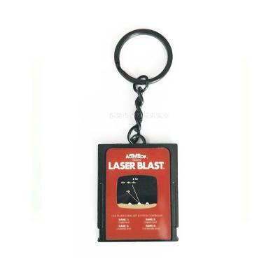 China Custom Zinc Alloy Metal Keychain with Laser Logo - 200PCS/Box Packaging & 7-15 Day Production for sale