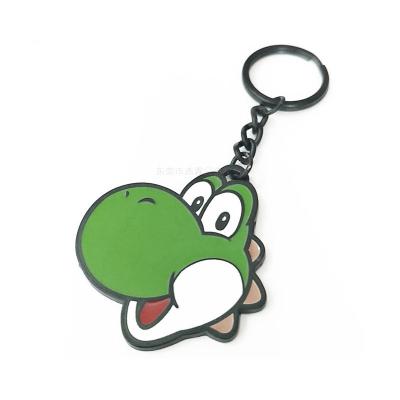 China Custom Nickel-Free Cartoon Dinosaur Keychains for Kids - 200PCS Box Packaging with 7-15 Day Production for sale