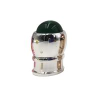China Custom Luxury Perfume Bottle Caps - Silver with Crystal, 200PCS/Box Packaging, ODM Design Services for sale