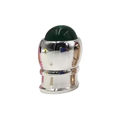 China Custom Luxury Perfume Bottle Caps - Silver with Crystal, 200PCS/Box Packaging, ODM Design Services for sale