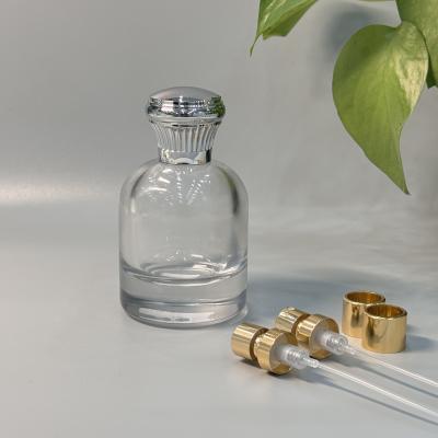 China Customized Silver Color Zamak Perfume Caps For Your Own Personalized Perfume Packaging for sale