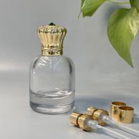 China Custom Diamond Zinc Alloy Zamak Perfume Cap for 20mm Fragrance Bottle Neck for sale