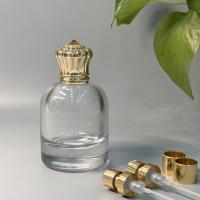 China Zinc Alloy Zamak Perfume Caps Gold Color Durable Elegant Fragrance Packaging Custom Size for sale