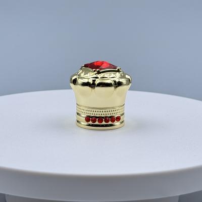 China Customizable Eco-Friendly Zamak Perfume Caps for Fragrance Packaging No Mould Fee for sale